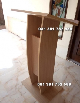 Mimbar Minimalis Bahan Kayu Jati asli Jepara | Jual Mimbar Masjid ...